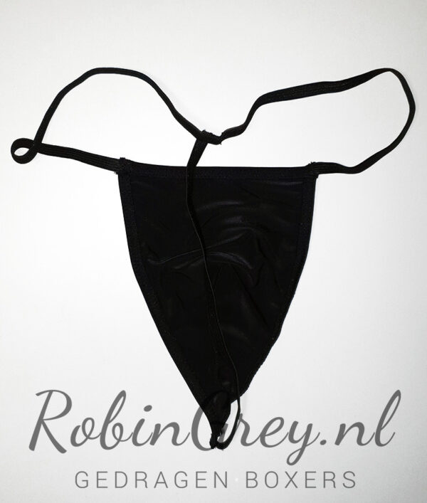 Zwarte zachte string - Robin Grey