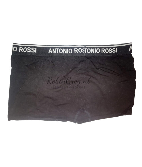 Zwarte Antonio Rossi boxer gedragen - Robin Grey - Gedragen boxers
